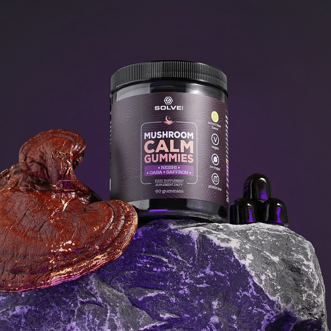 Żelki na dobry sen - Mushroom Calm Gummies - Solve Labs | Solve Labs